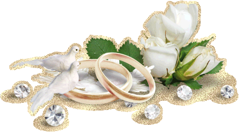 ® Imágenes y Gifs Animados ®: GIFS DE AROS DE MATRIMONIO