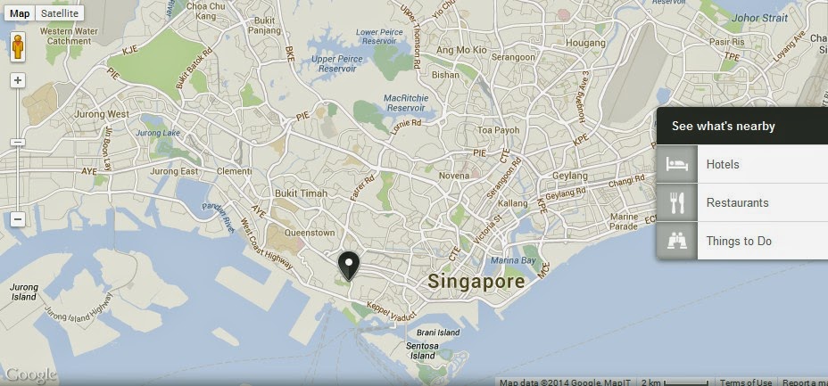 Hort Park Singapore Location Map | Alexandra Meier