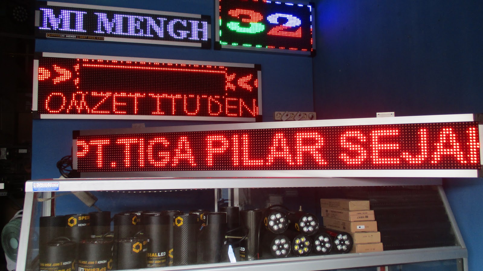 Running Text Makassar Murah - Jual Running Text Makassar Murah