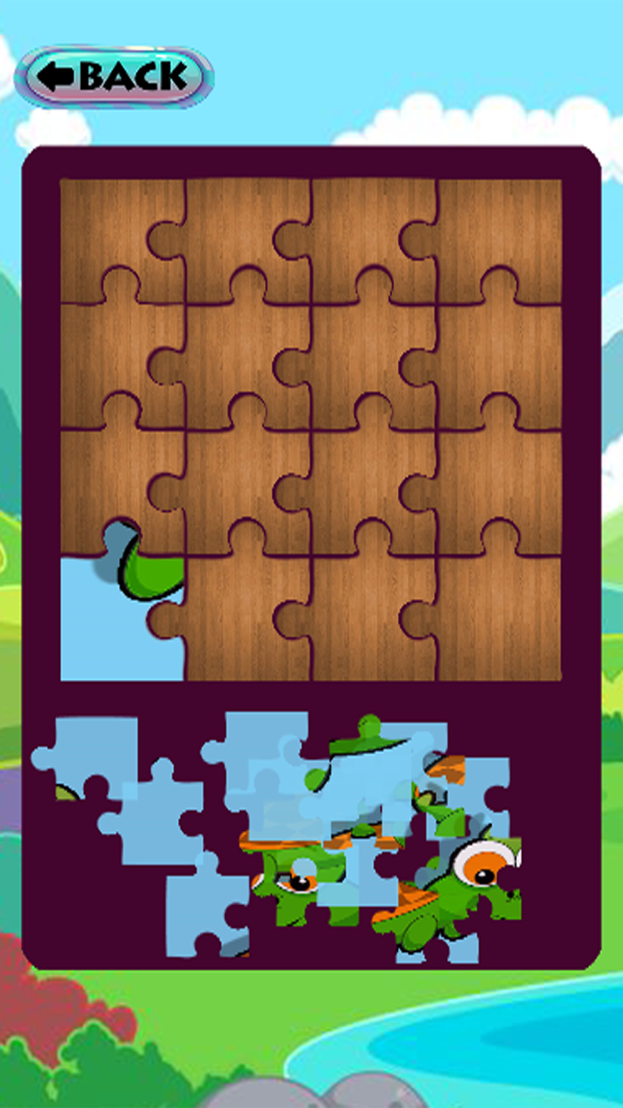 Animal Jigsaw Puzzles Games Turtle Version