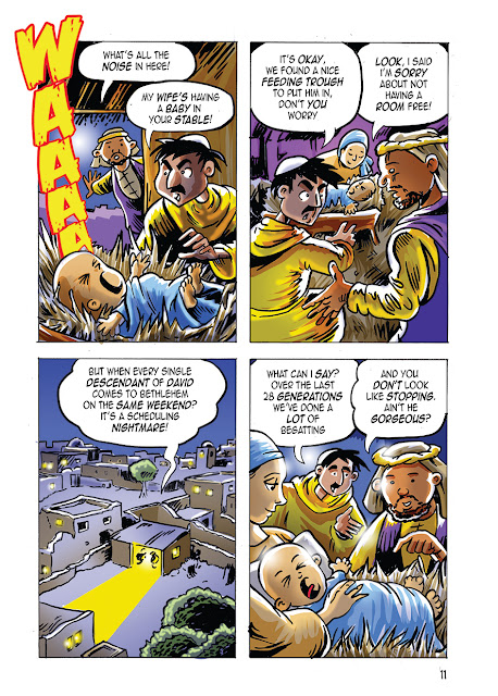 Kev F comic art: The Nativity Comic by Kev F Sutherland