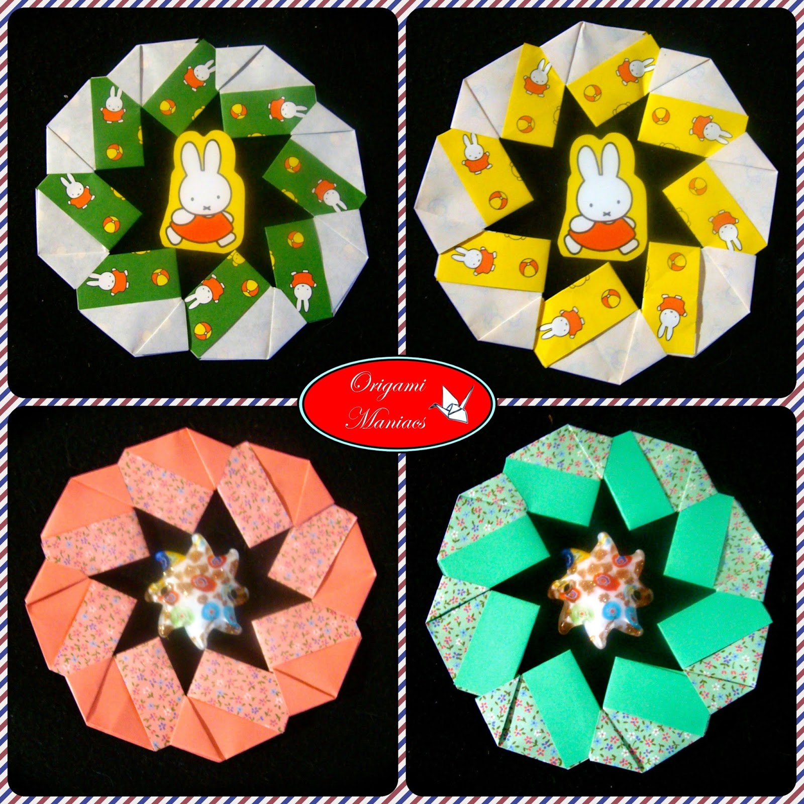 Origami Maniacs: Spring Mandala.....A mandala For Children