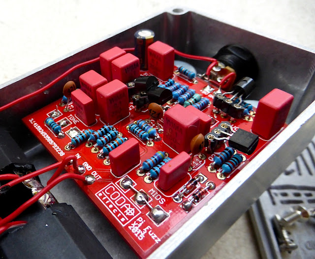Coda Effects - Circuit imprimé de Big Muff disponible