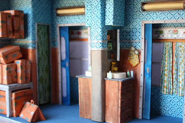 Moon to Moon: Wes Anderson Miniture sets by Mar Cerda