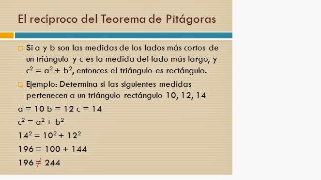 Aventuras Matemáticas: El recíproco del teorema de Pitágoras (9/abril/2014)