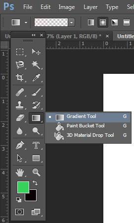CAD Training Institute : Use of Gradient Tool in Adobe Photoshop
