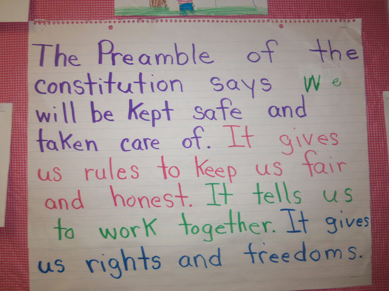 Mrs. Wood's Kindergarten Class: Constitution Day!