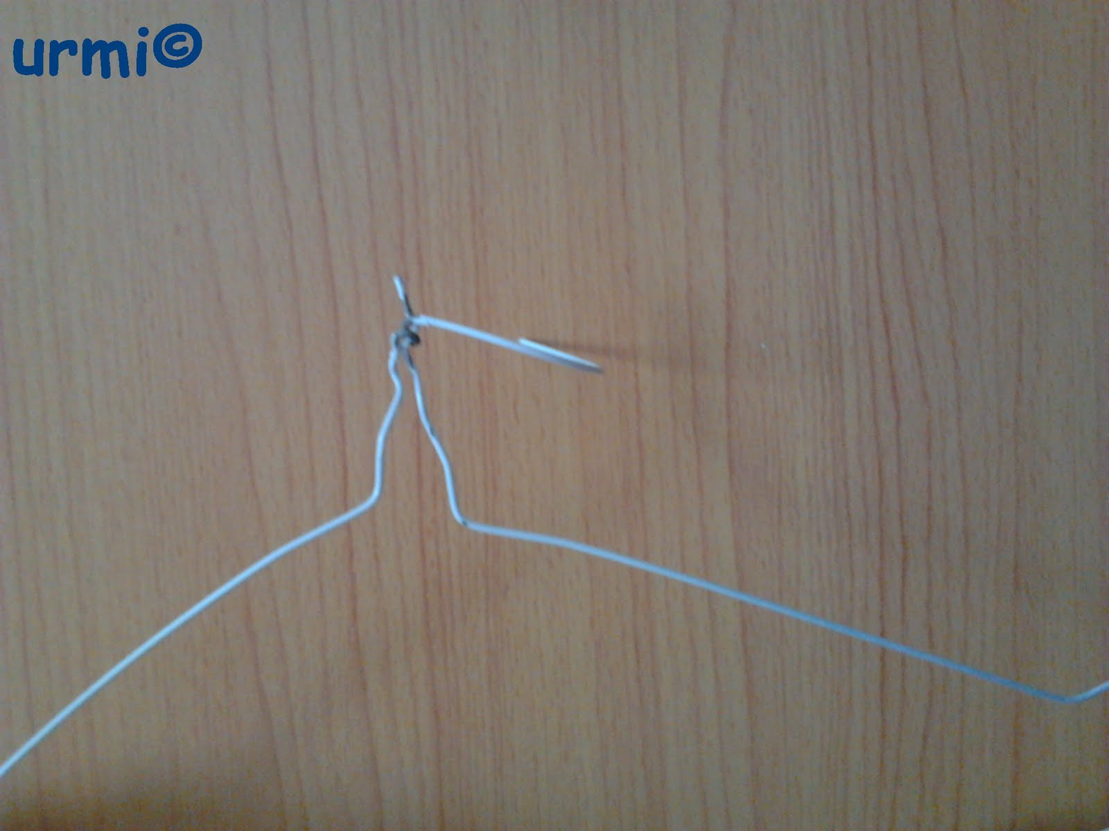 Colours Dekor: Bangle Organizer - made with a metal hanger