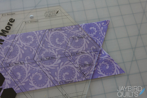 Jaybird Quilts: Hex N More Cutting Tutorials - Hexagon