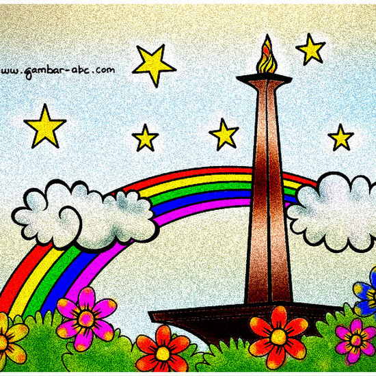 Contoh Gambar Contoh Gambar Mewarnai Monas - KataUcap Contoh Gambar Contoh Gambar Mewarnai Monas - KataUcap
