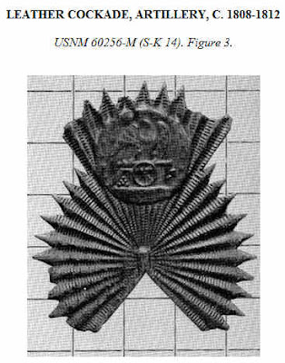 War Of 1812 Chronicles: Artillery Leather Cockade