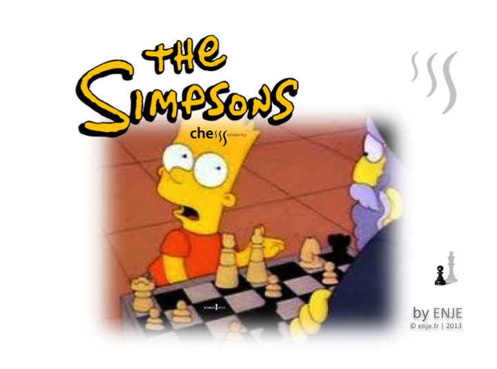 echecsinfos.com: Bart Simpson joue aux échecs