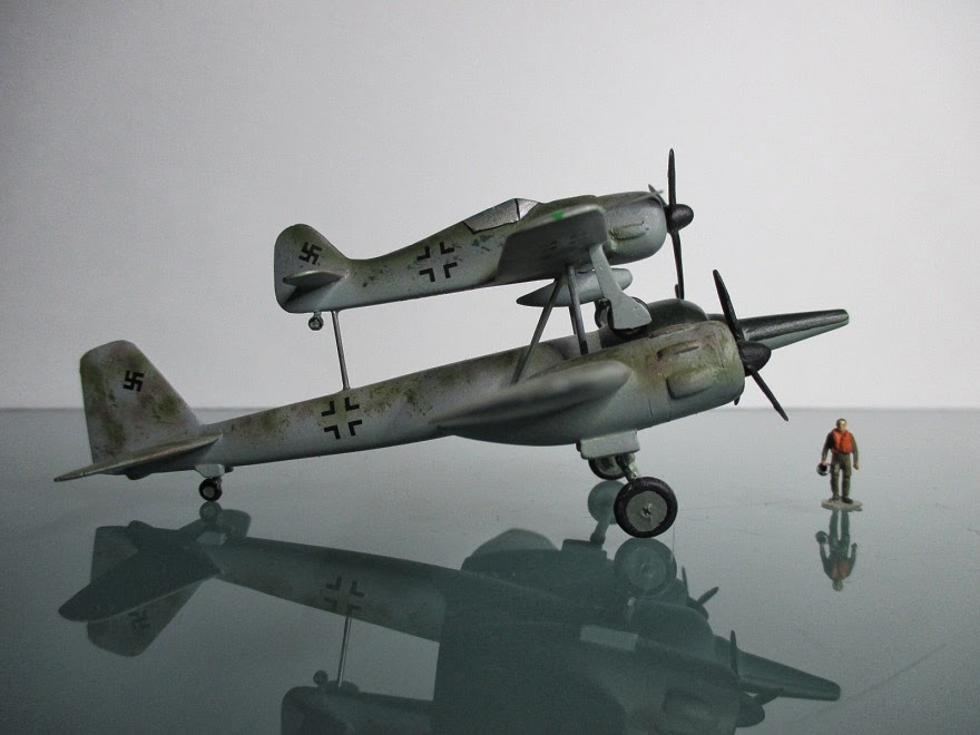 1/144 airbattle: 1/144 Mistel 2 - by Chaubet