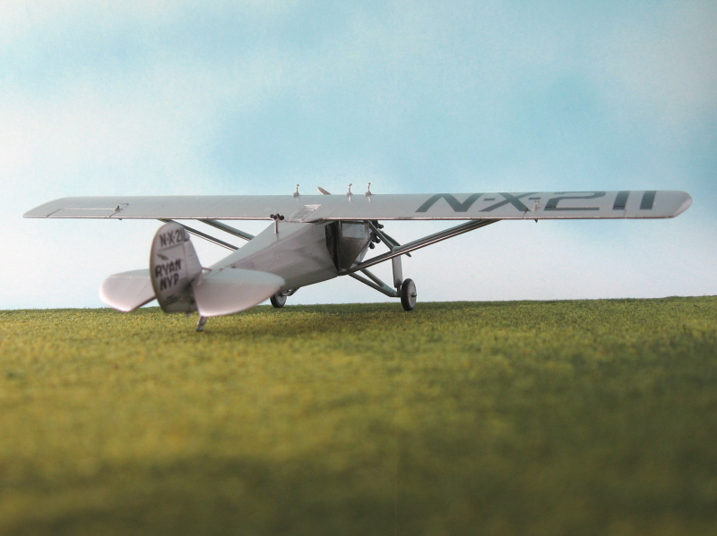 Wings of Intent: Modified 1/72 Testors Ryan NYP completed