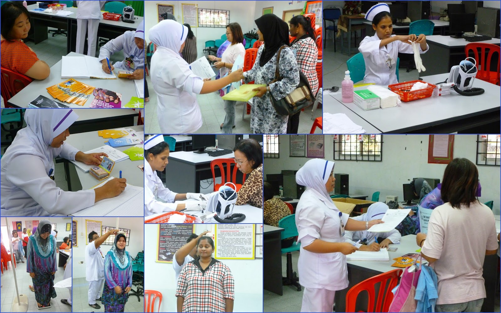 MyHem: 209. Program Bersama Klinik Kesihatan Tampin : Pemeriksaan Kesihatan