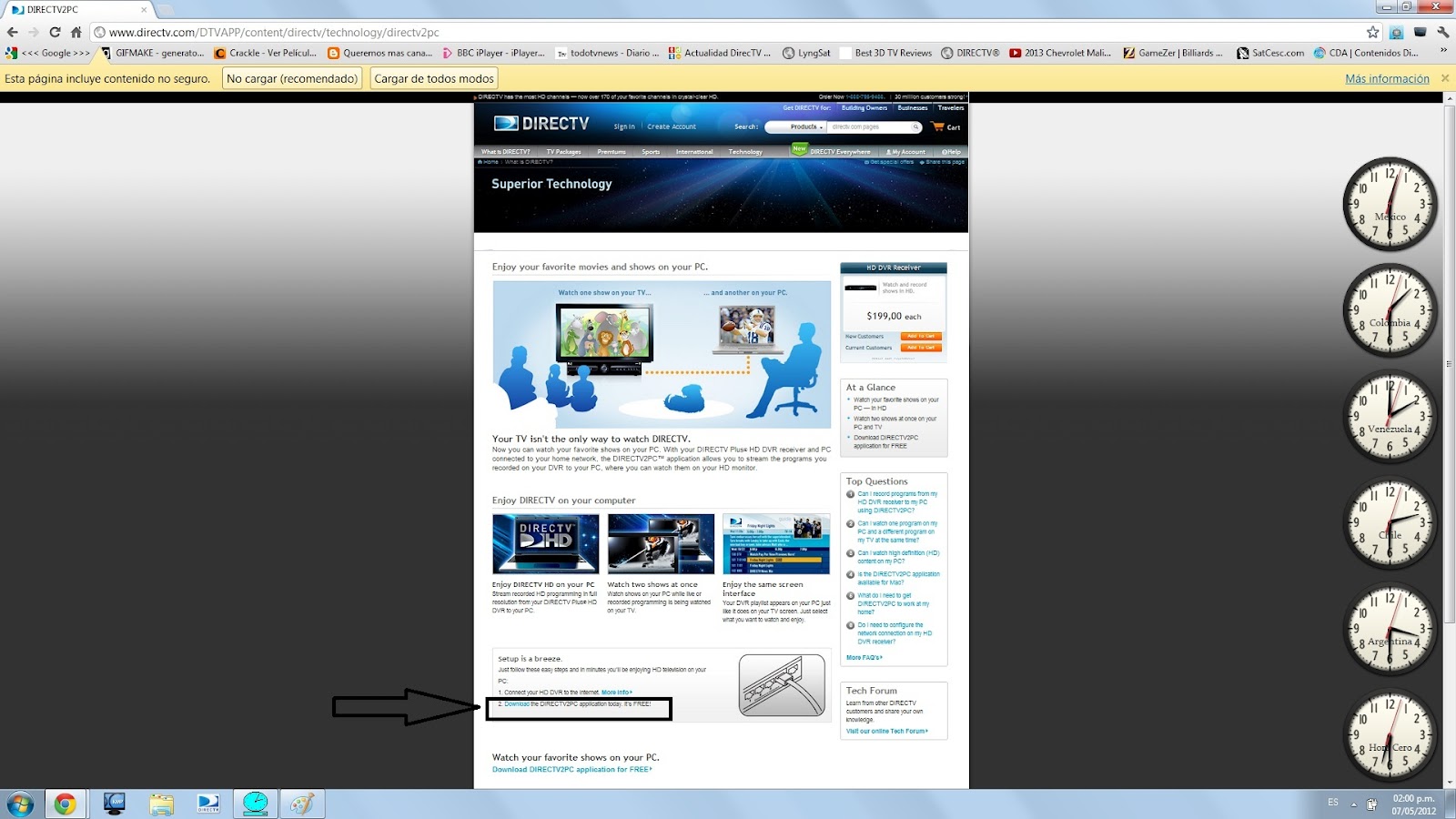 directvUSUARIOS: DIRECTV2PC, como sacarle el mejor provecho al servicio ...