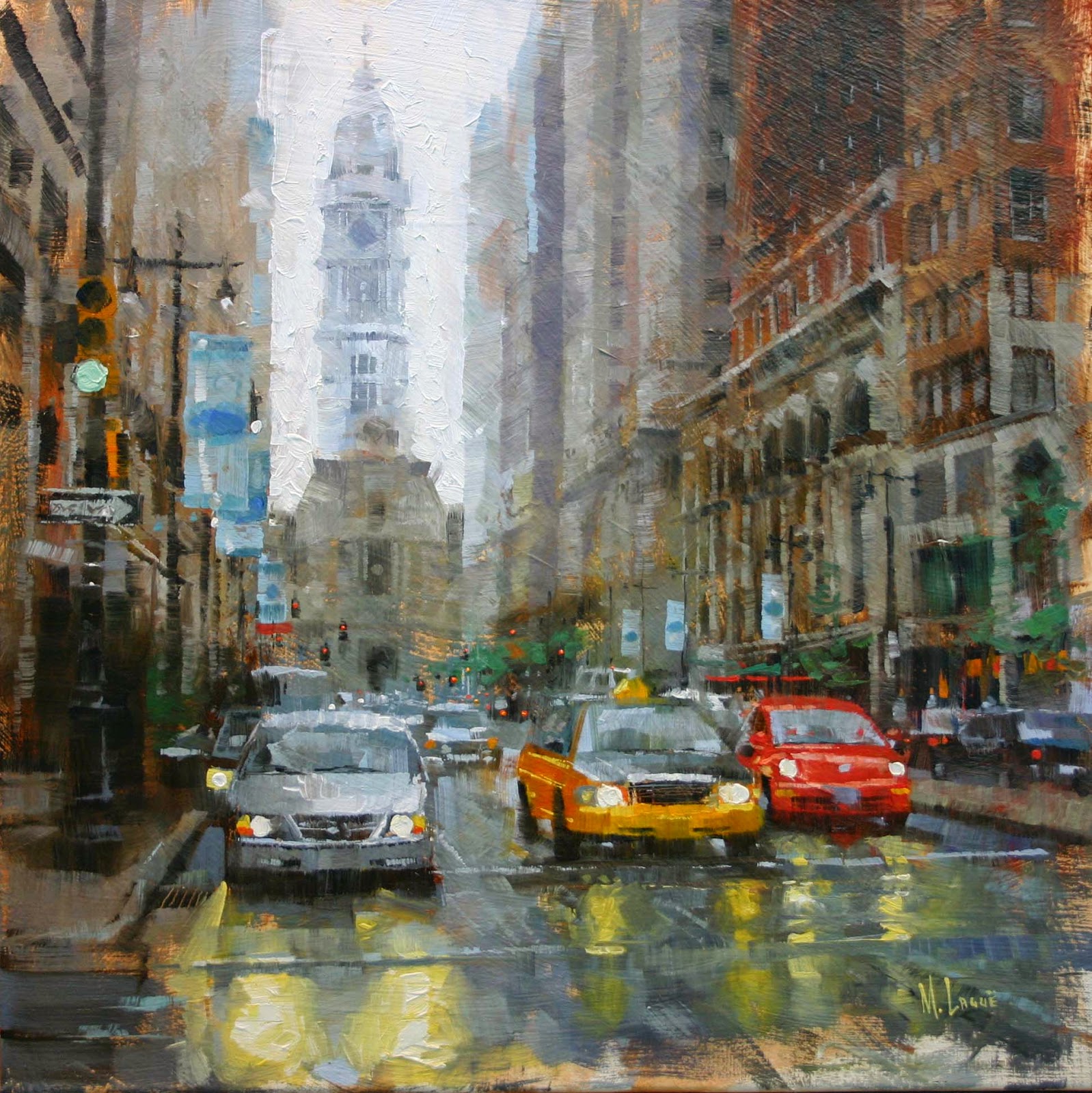 "Heb je Toulouse-Lautrec gezien?" - "Neen, wie heeft er gewonnen ...