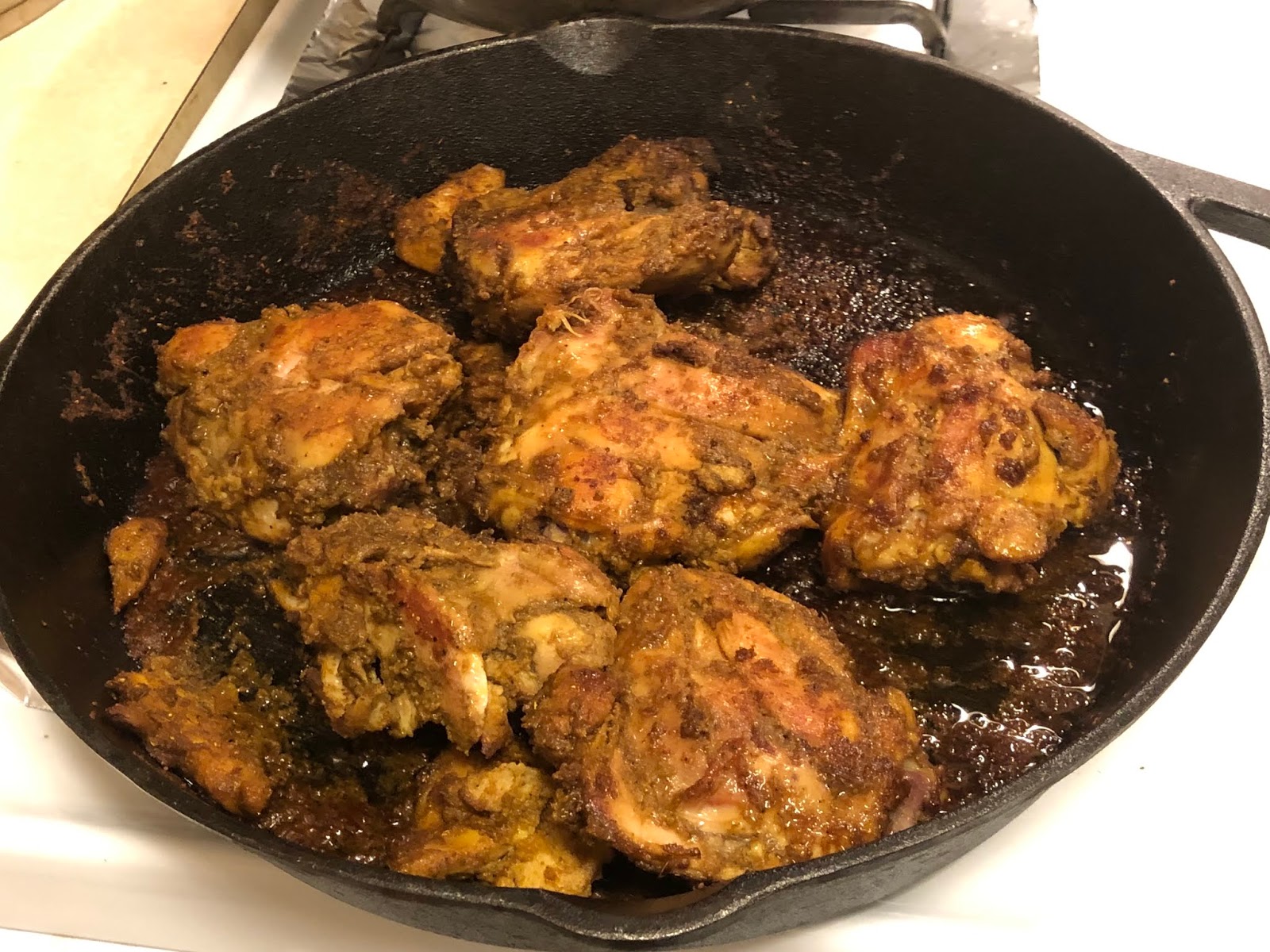 Viki 's Kitchen: Baked chicken (Indian version)