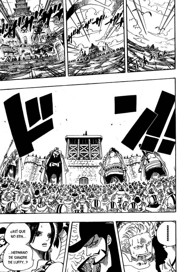 One Piece Manga Capitulo 551. El Yonkou Shirohige ~ ParaisoGrandLine