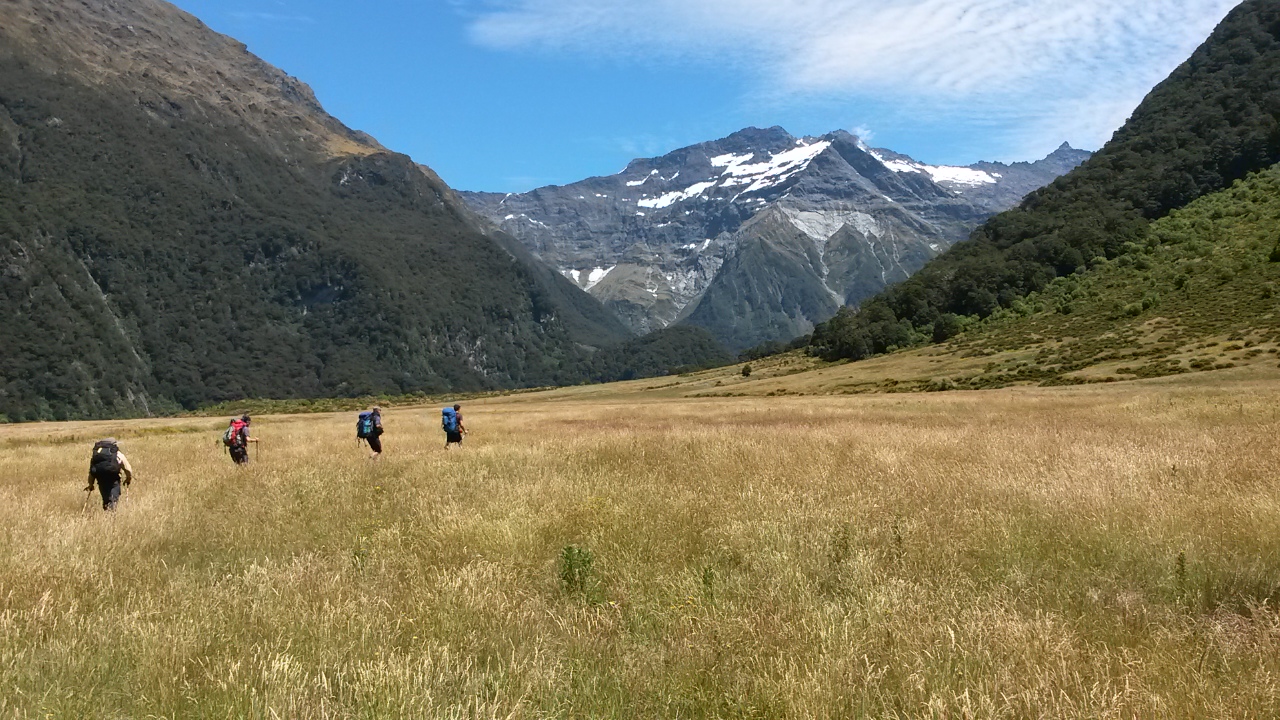 Biking and tramping trip blogs: Aspiring - Rabbit Pass