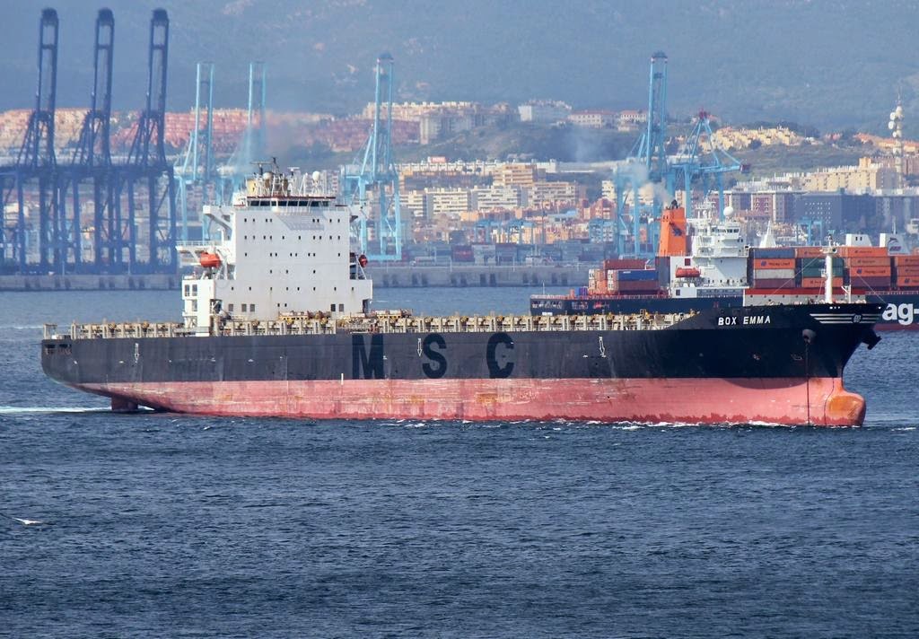 Santos Shiplovers: M/V MSC Emma / V7MY6 - 5.095 teus