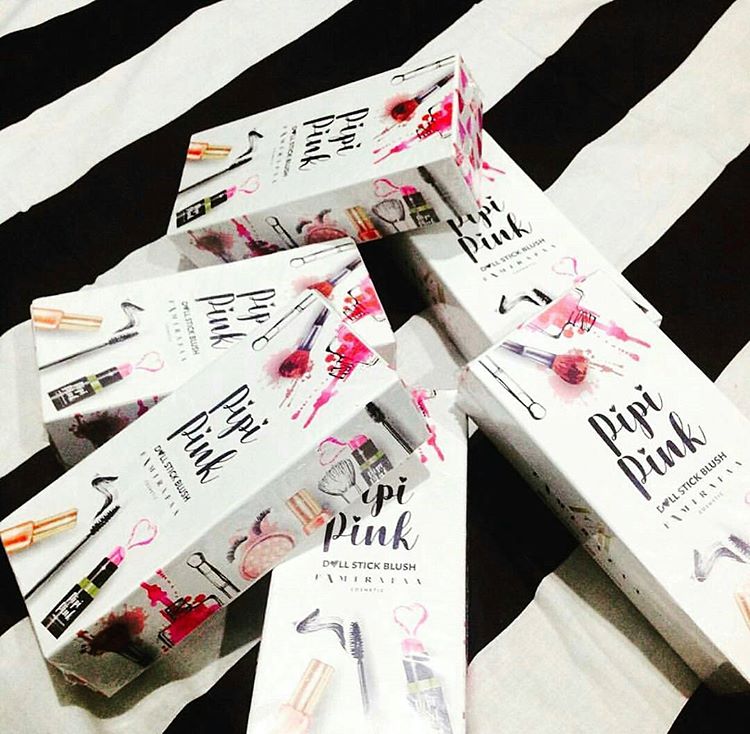 Cik Bebeq Beauty Shop : PIPI PINK DOLL STICK BLUSHER ( DELIVERY JB ...