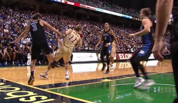 Grayson Allen Trips Player, Gets Technical & Then Whines Like a Brat ...