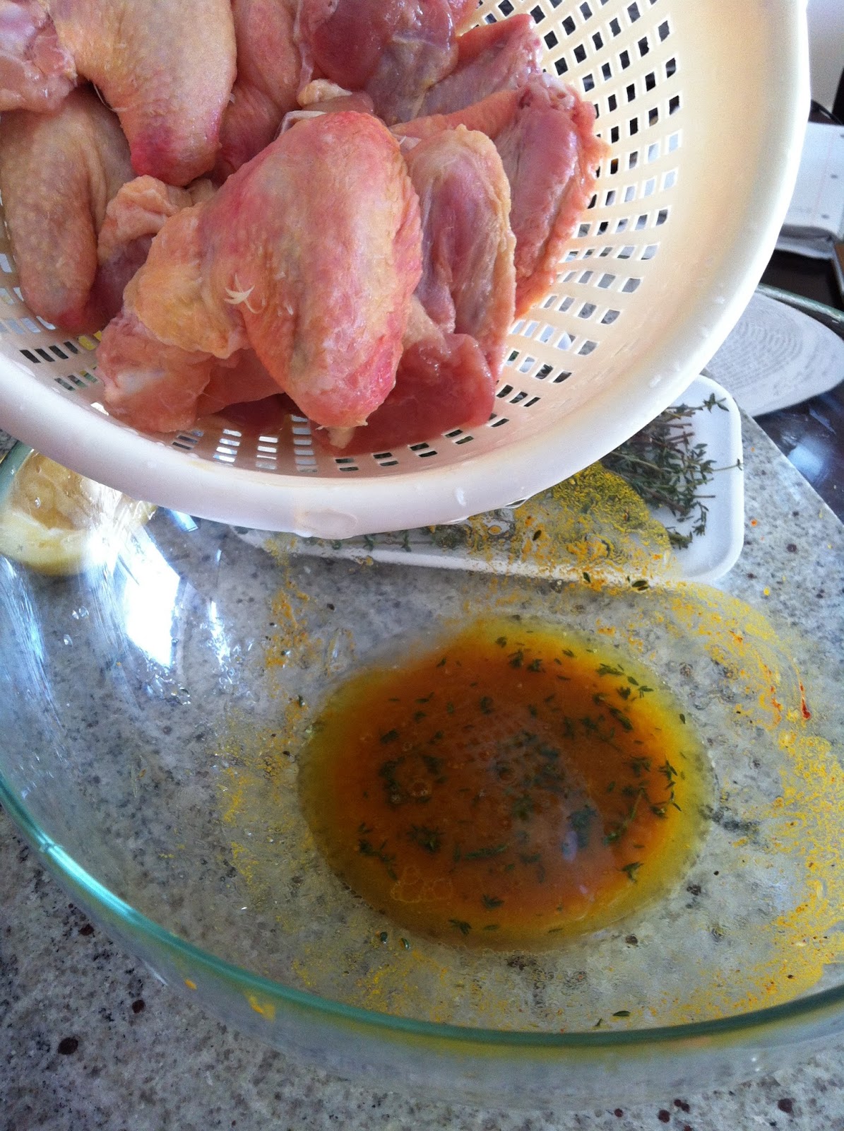 La mia cucina persiana: Alette di Pollo Marinate alle Spezie e Impanate ...