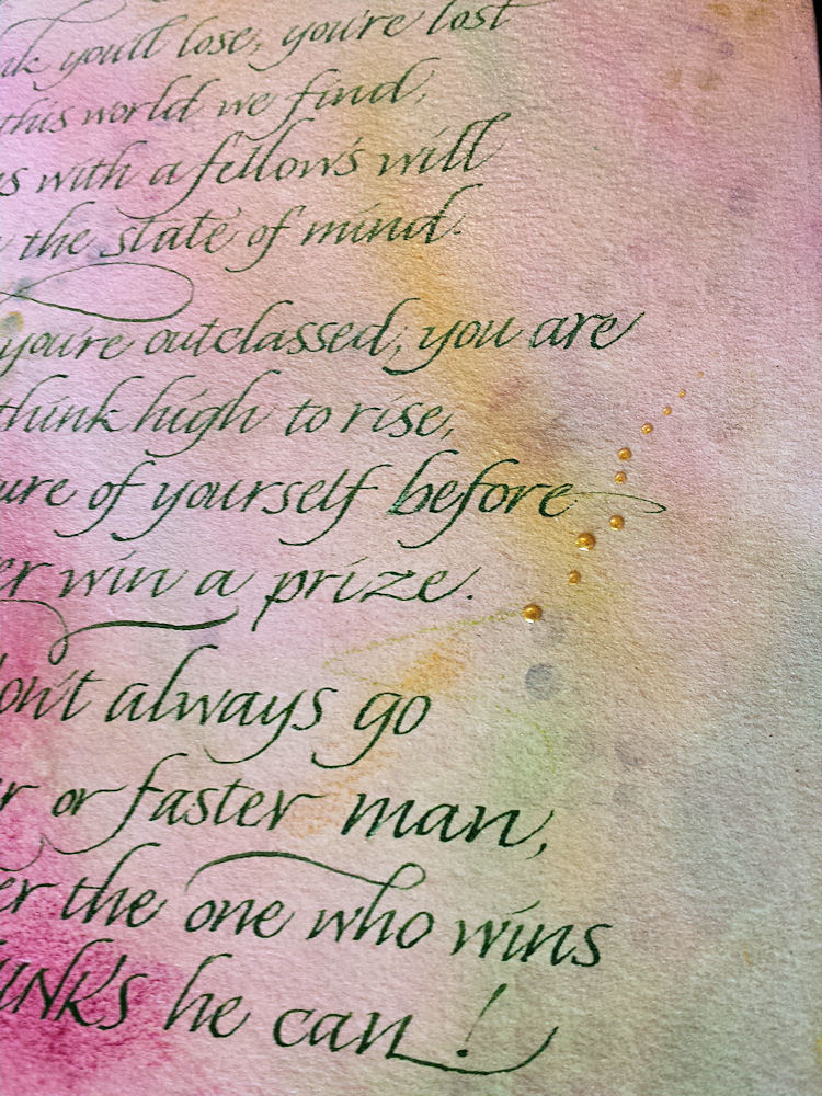 Trish Taylor Calligraphy