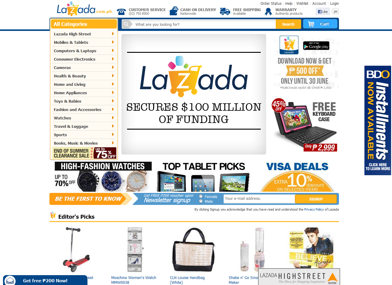 LAZADA secures $100 million of funding and launches a new mobile ...