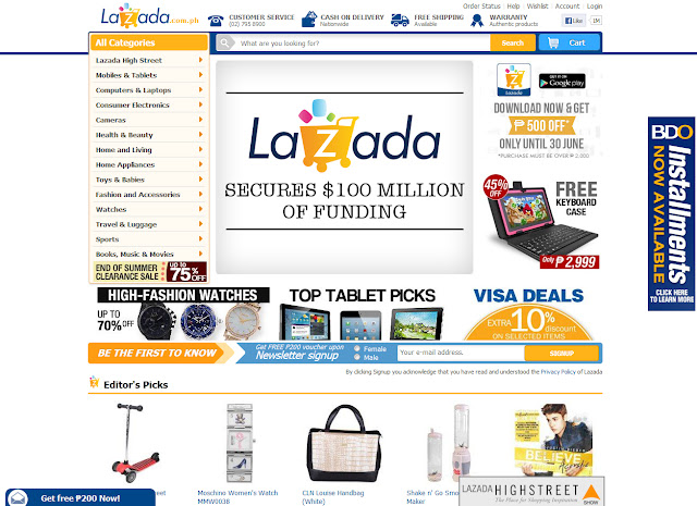 LAZADA secures $100 million of funding and launches a new mobile ...