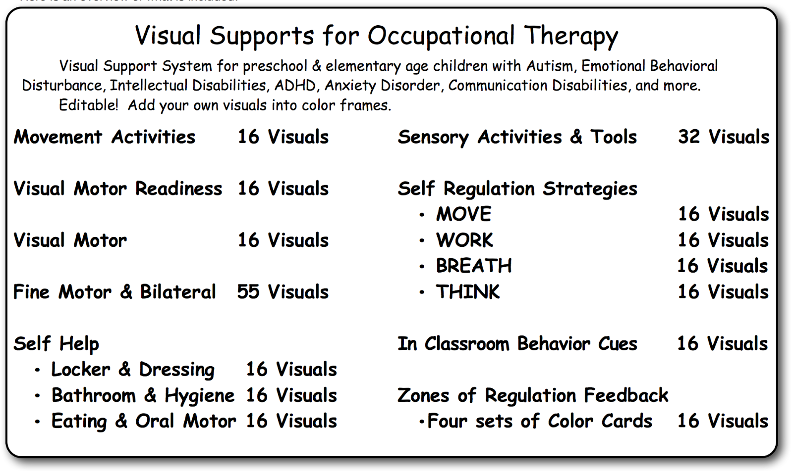 Capitals First! by Print Path: Occupational Therapy: Using Visuals to ...