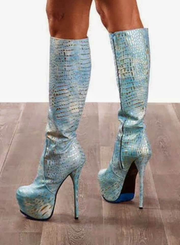 High Heel Lovers: Platform Boots High Heels