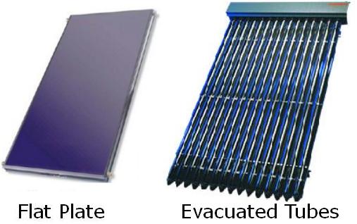 Solar Hot Water Heater Systems: Evacuated tube panels versus flat plate ...