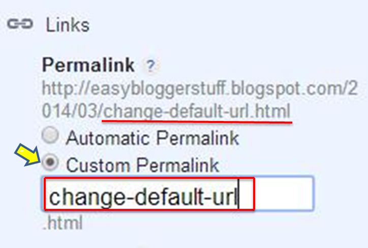 How to customize Blog post URL for better SEO | Easy Blogger Stuff