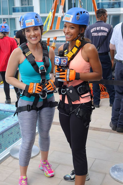 The Crafty Reporter: Constance Jones Goes Over The Edge