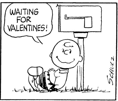 Angles Comic Café: Feb 14th – Peanuts & Valentine’s Day