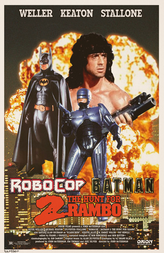 HARTTER: ROBOCOP/BATMAN 2: THE HUNT FOR RAMBO