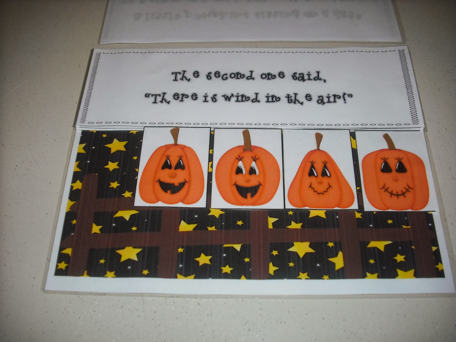 Sprinkles to Kindergarten!: 5 Little Pumpkins Interactive Song Book