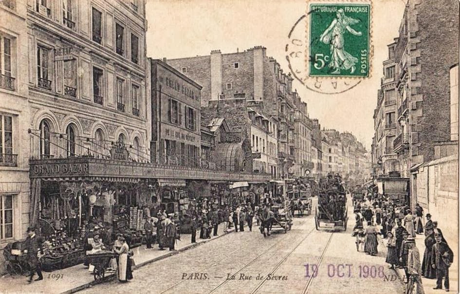 Commerces-Immarcescibles: Grand Bazar - rue de Sèvres - Paris