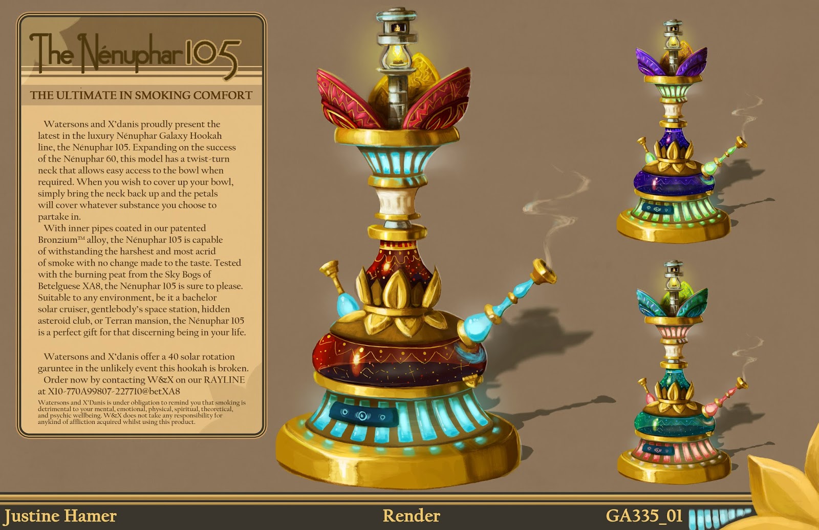 Justine Warburton Hamer's Game Art & Design Blog: DA/3D: Hero Prop ...