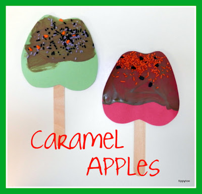 Tippytoe Crafts: Caramel Apple Craft