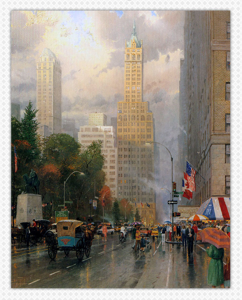 Selección de Paisajes variados de Thomas Kinkade