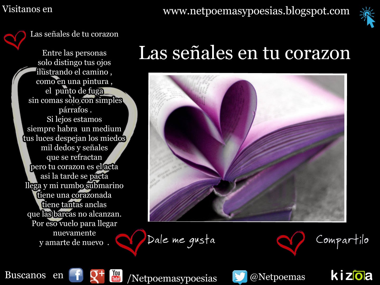 Net Poemas y poesias : Frases de amor - Las señales de tu corazon