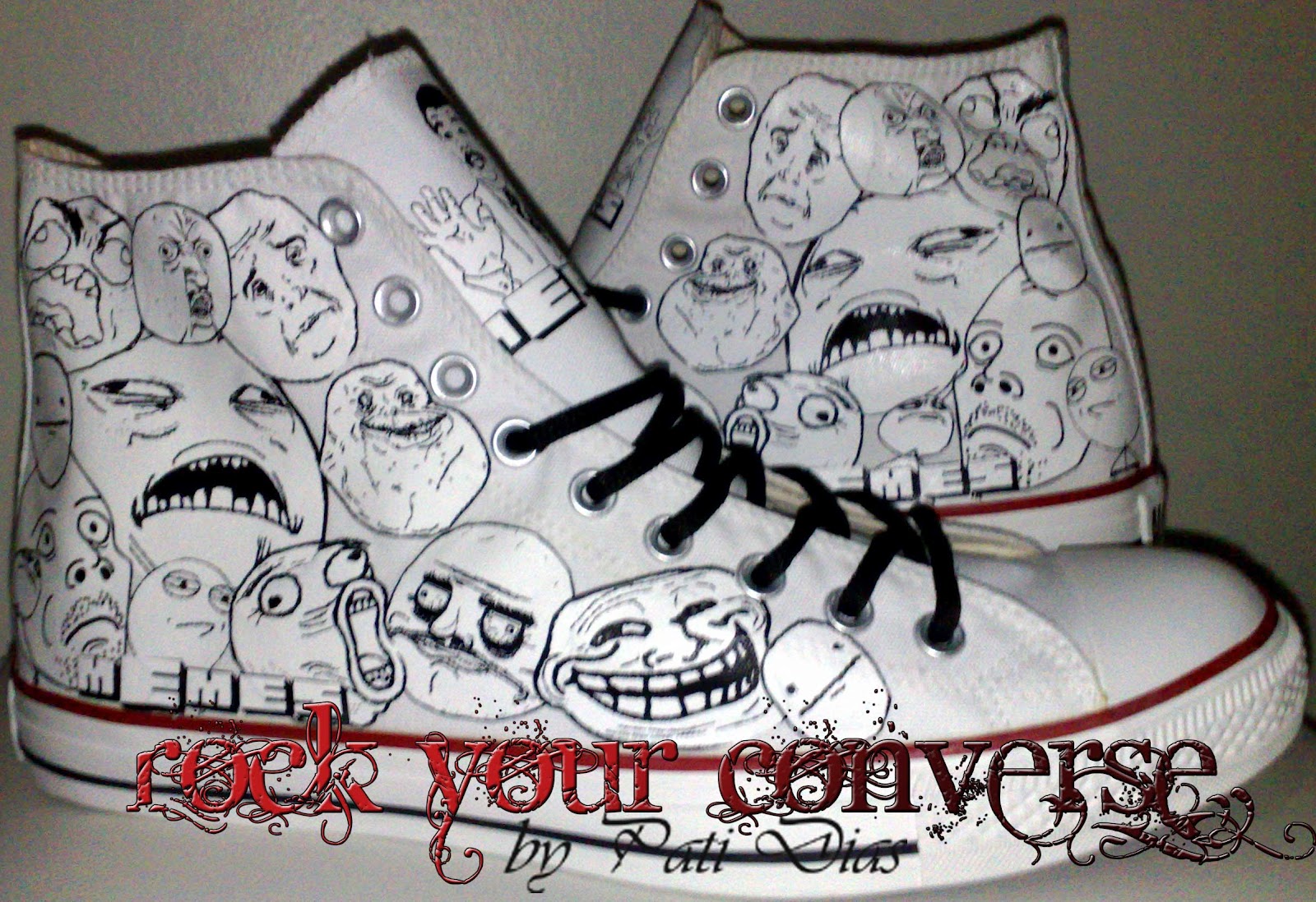 Converse All Star Customizado - Rock Your Converse!: Você sabe o que ...