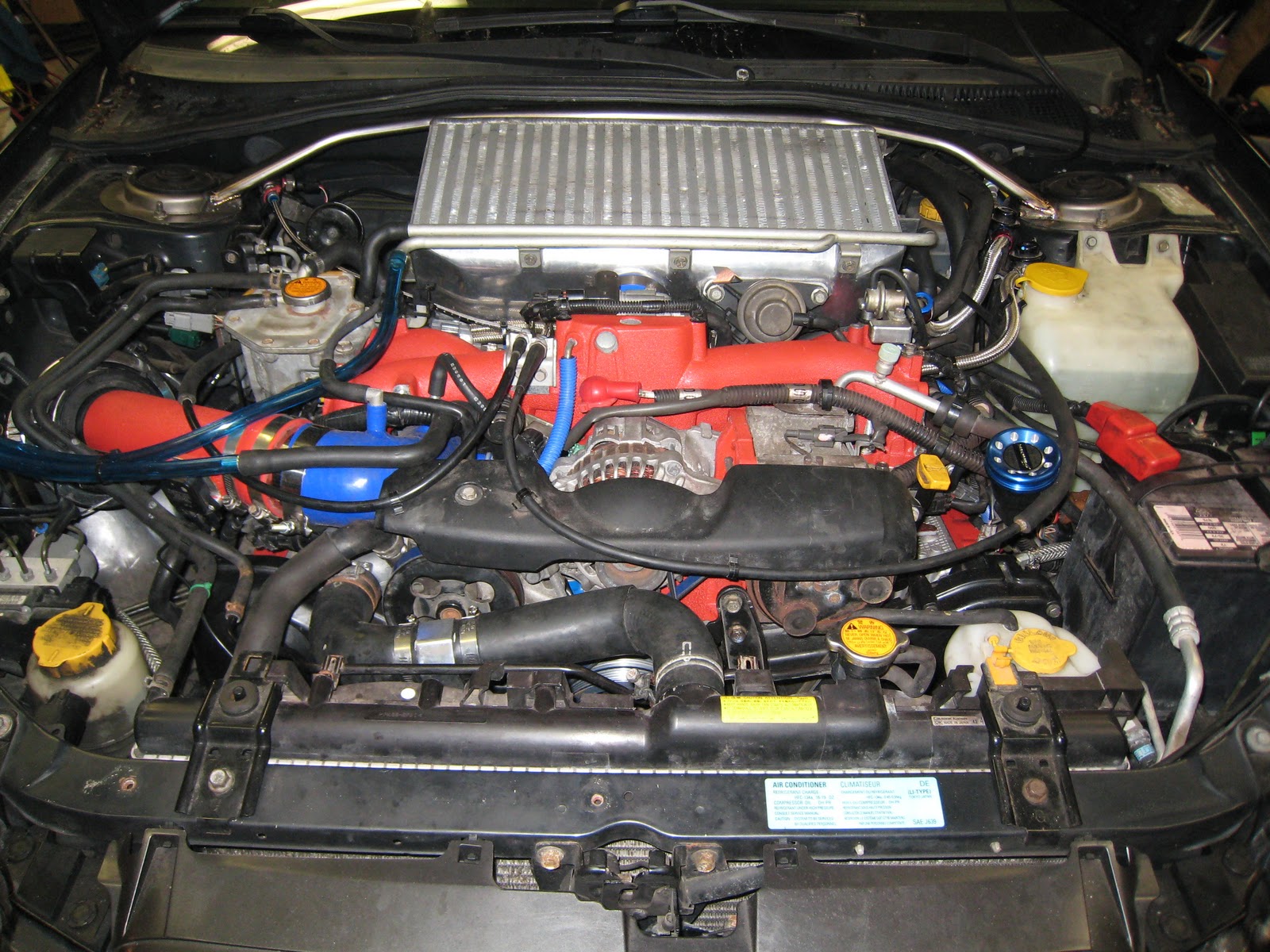 MidwestAutoMuscle: 05 Subaru WRX Hybrid Engine build Ej2.0/EJ257