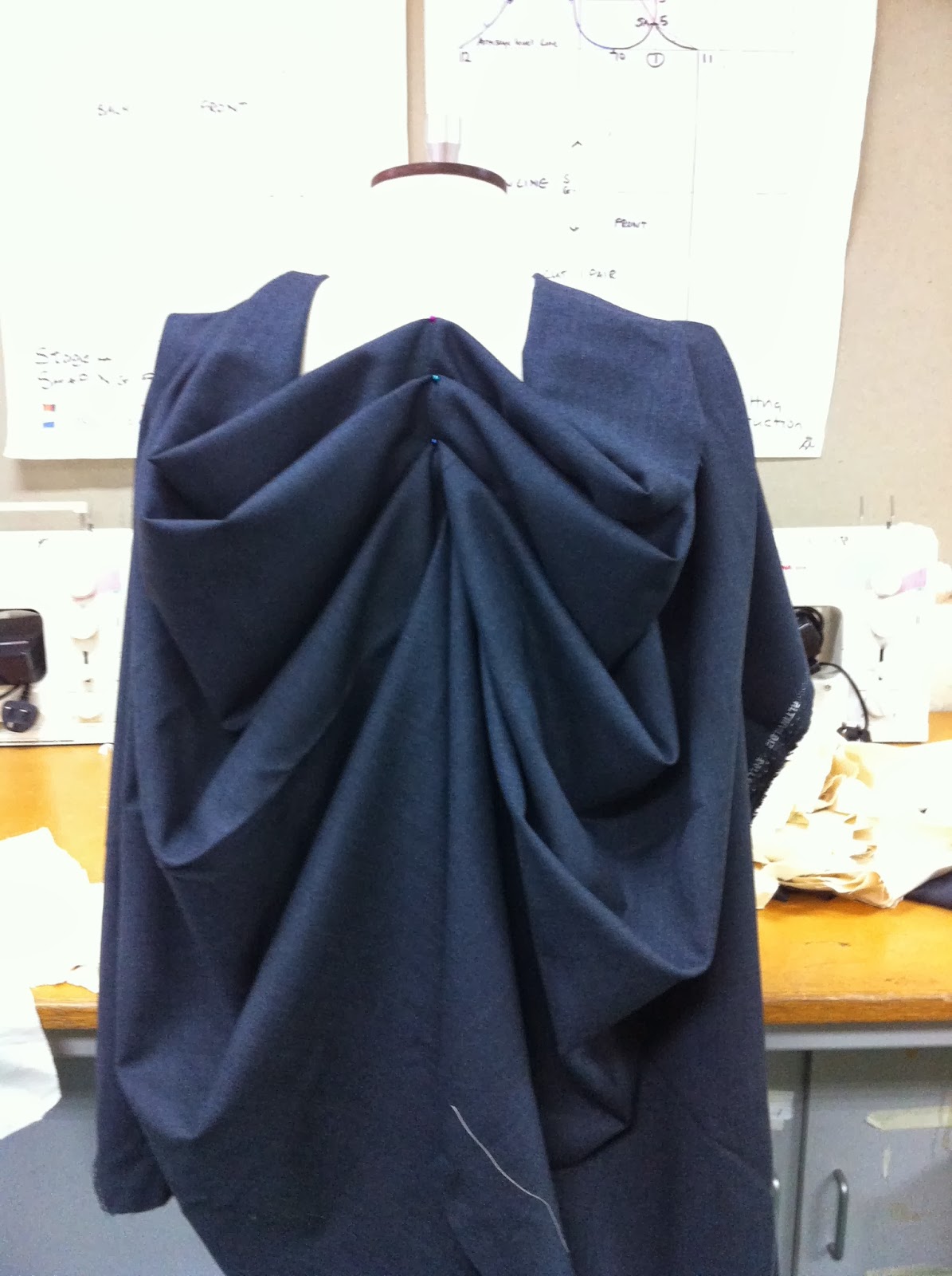 Hollie Dingsdale: Draping on the stand; Draping idea's.