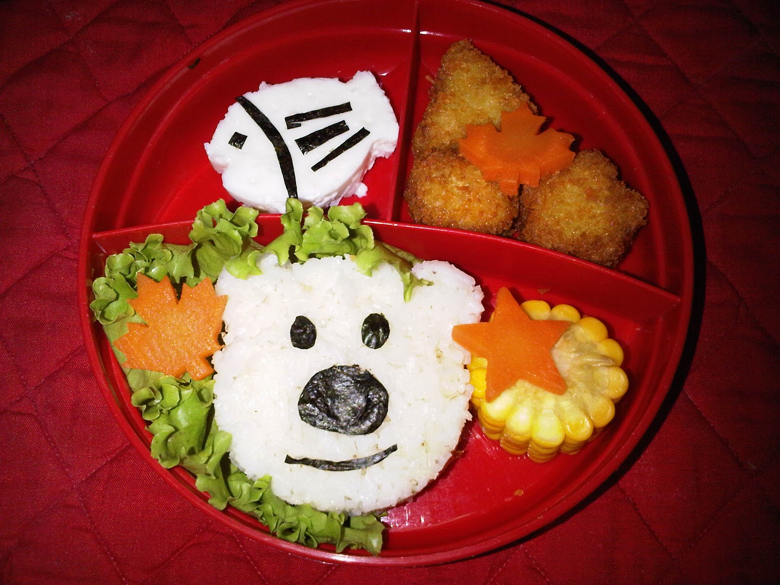 Japanese Bento Picture and Ideas: Bento Nuget Ikan