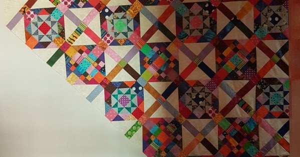 Stitchingmatters: A Handy Dandy Scrap quilt – The top
