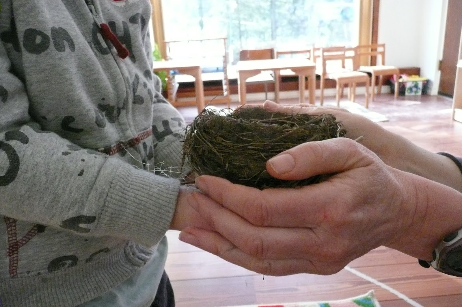 Montessori Teachings: Handling something fragile